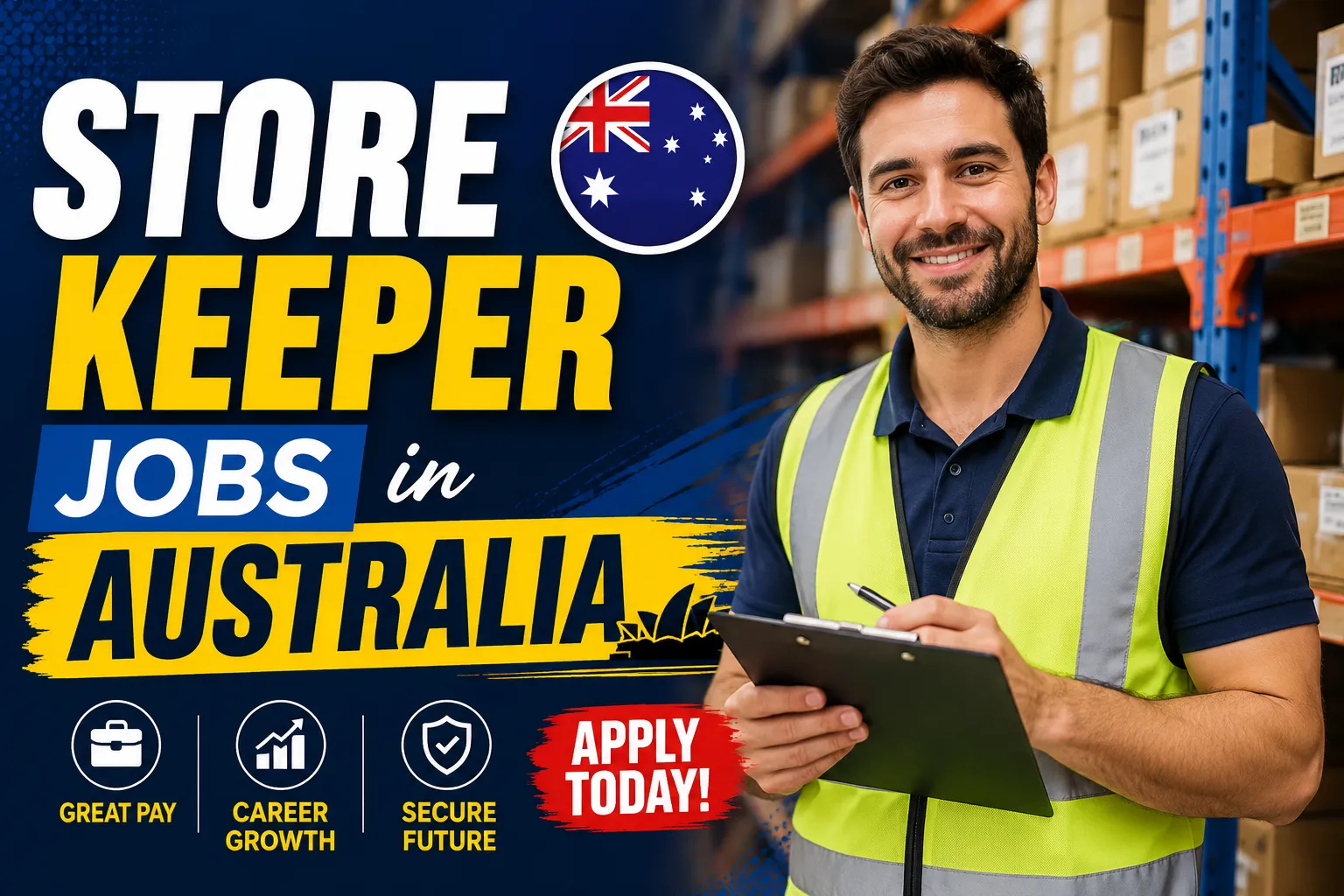 Store Keeper Jobs in Australia with Visa Sponsorship 2026